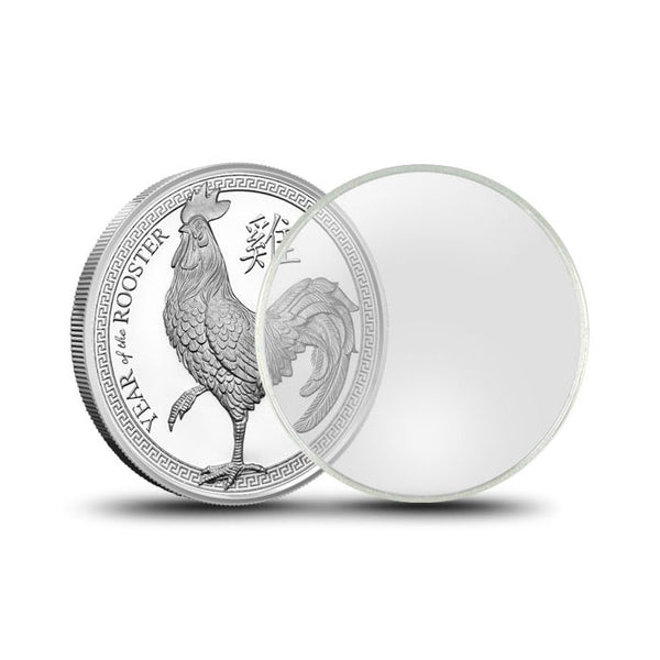 Guardhouse Direct-Fit Coin Capsules - Silver Round 39mm - 250 Pack – MC&B